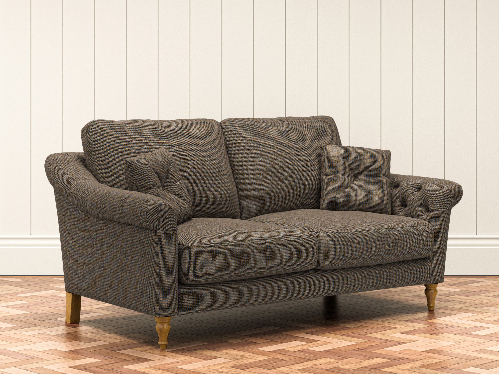 Harris Tweed Tweed Sorrel Dalton Medium Sofa – All About Tweed