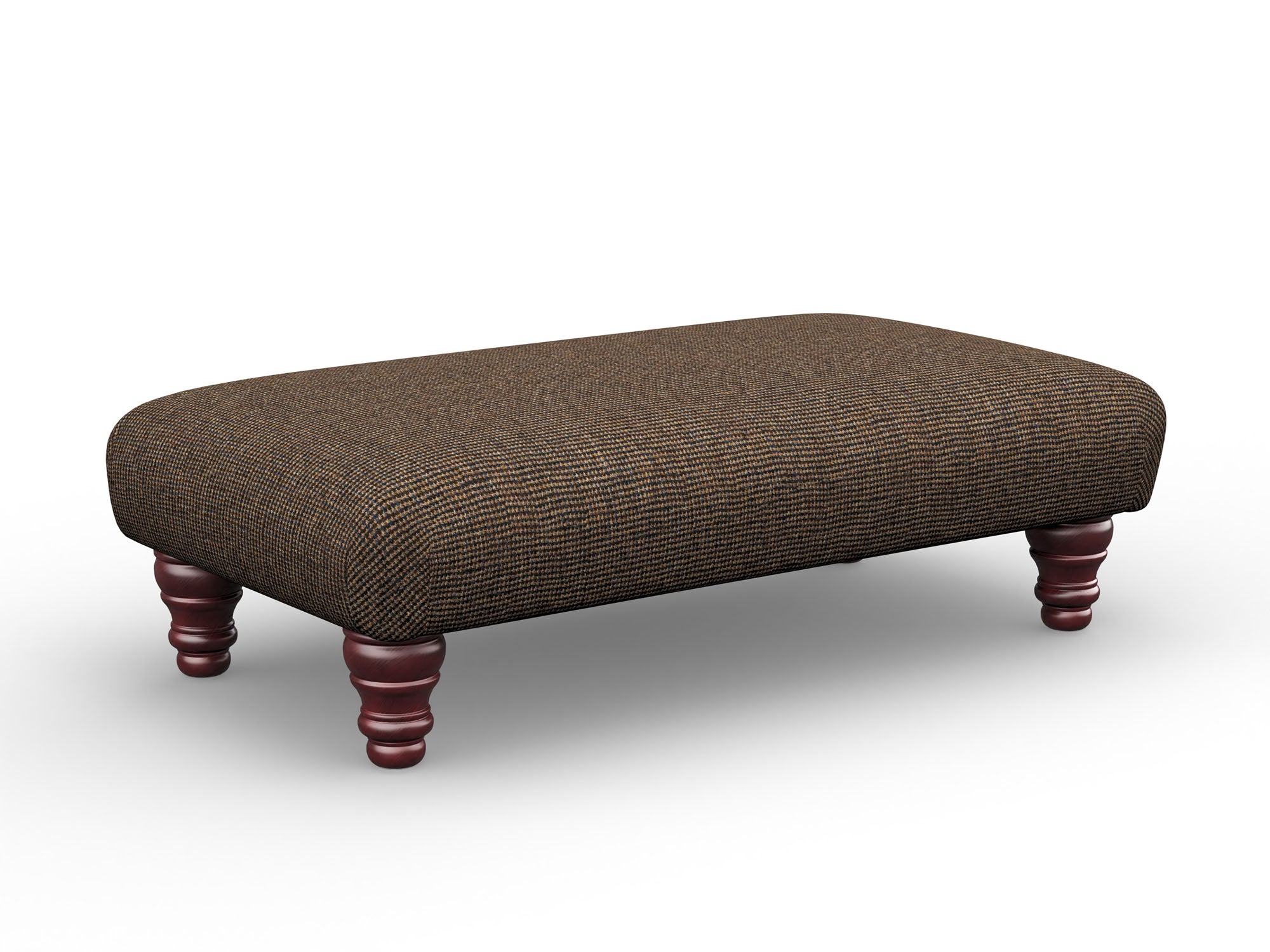 Harris Tweed Tweed Sorrel Footstool – All About Tweed
