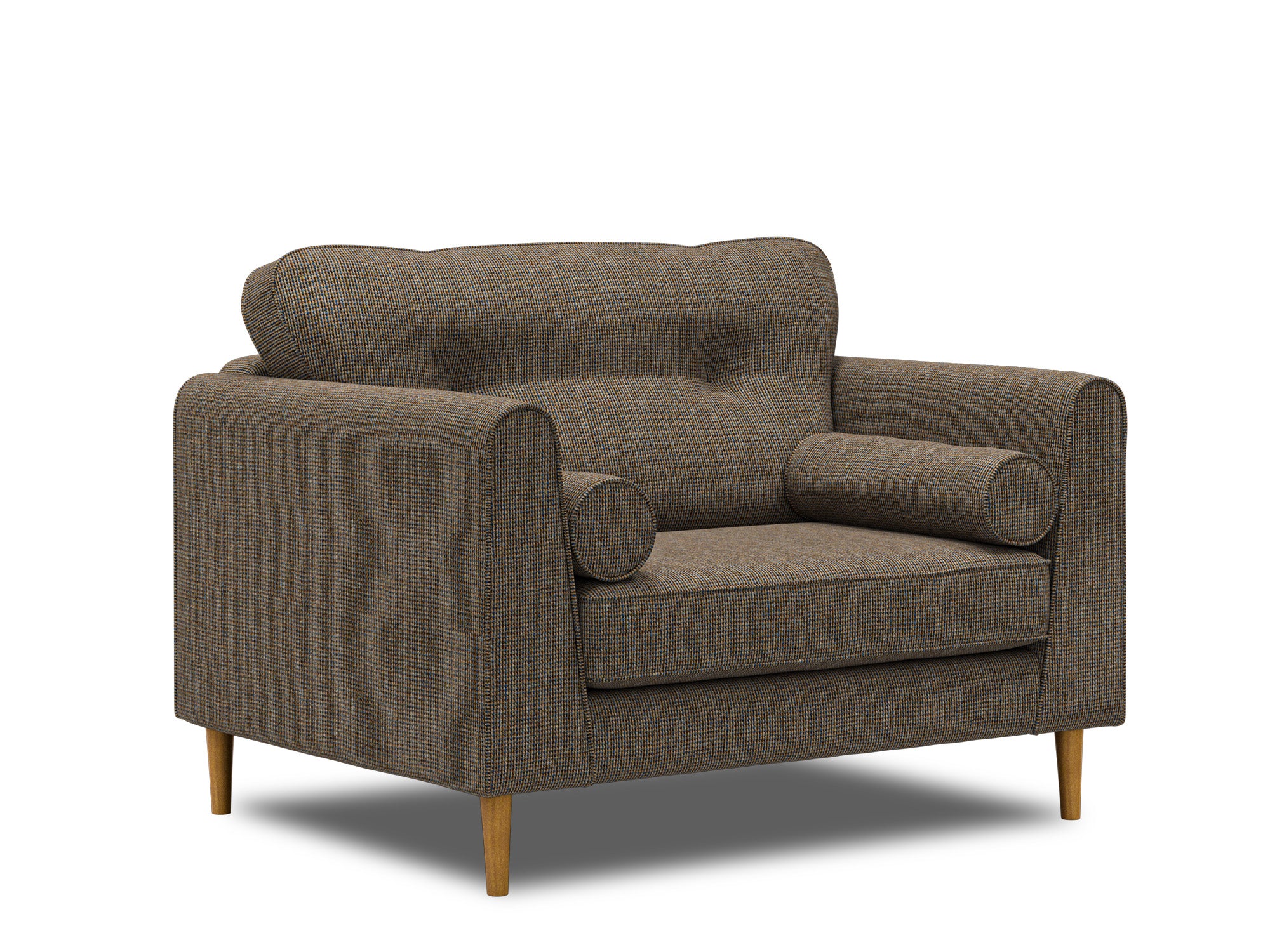 Harris Tweed Tweed Sorrel Madison Love Seat Sofa – All About Tweed