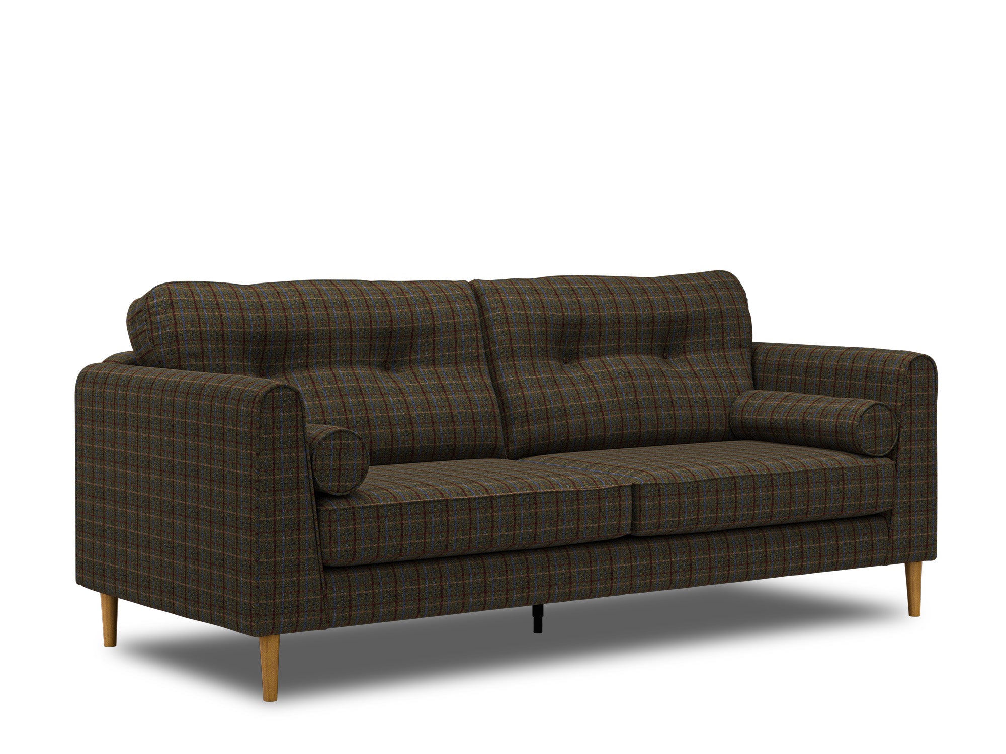 Harris Tweed Check Hazel Madison Large Sofa – All About Tweed